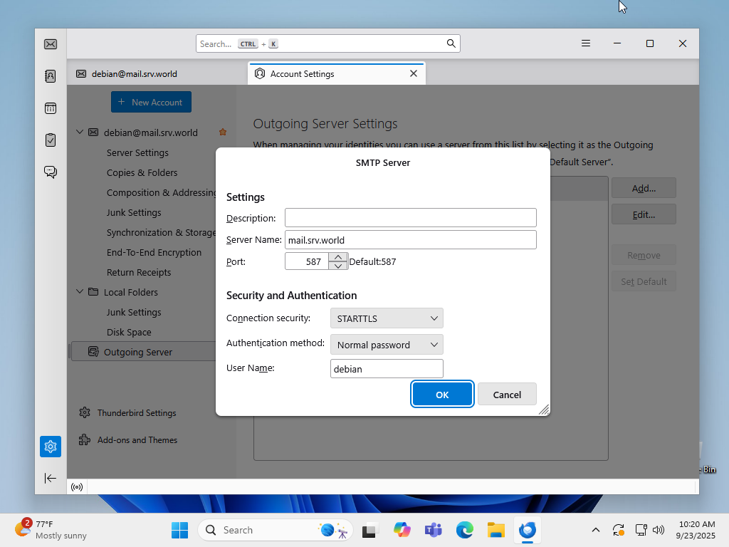 Debian 13 trixie : SSL/TLS の設定 : Server World