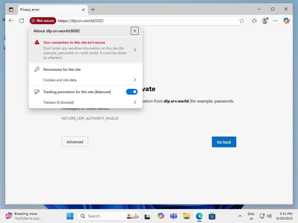Debian 13 trixie : Code Server インストール : Server World