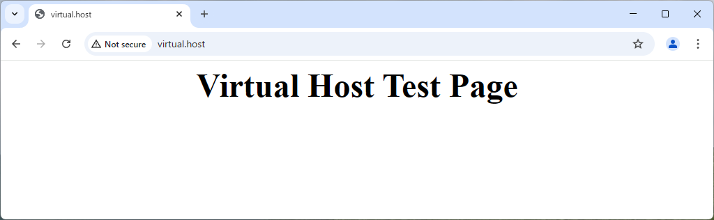 Rocky Linux 10 : Apache httpd : バーチャルホストの設定 : Server World