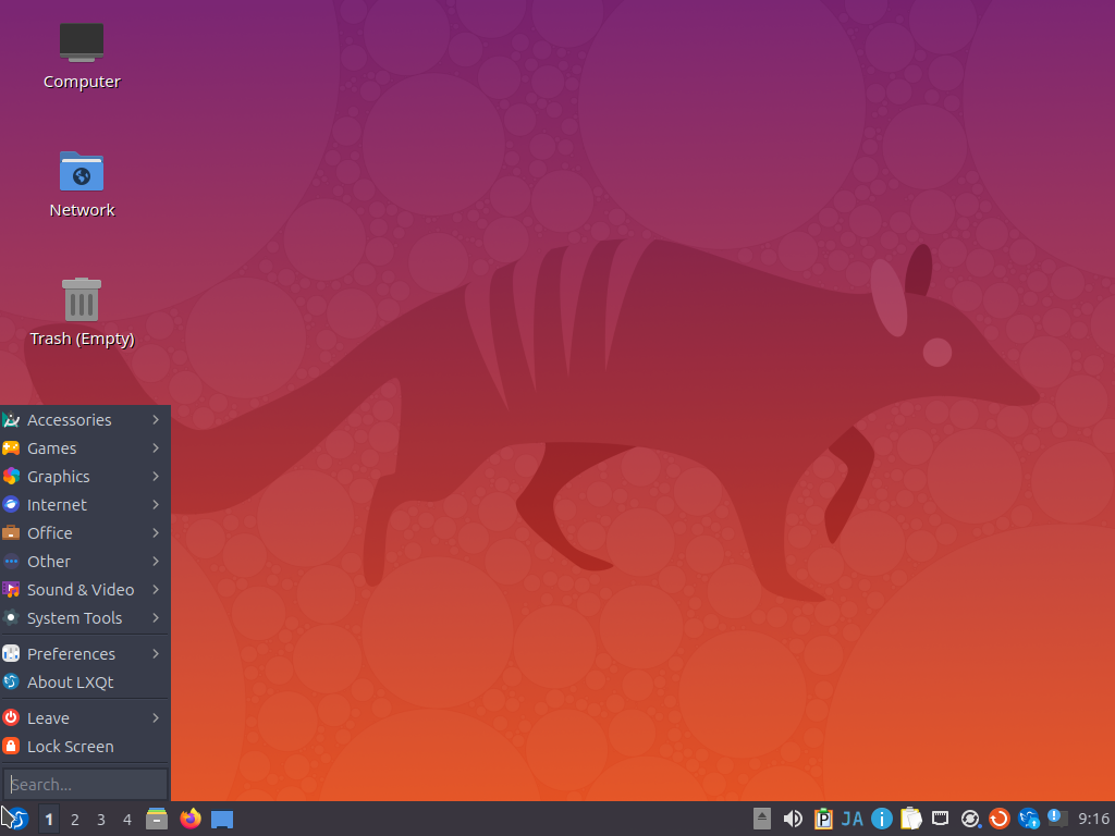 Ubuntu 24.04 LTS : LXDE デスクトップ環境 : Server World