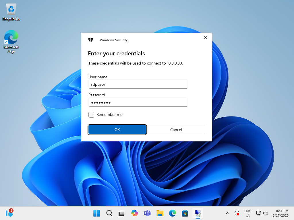 Debian 13 trixie : Configure GNOME Remote Desktop : Server World