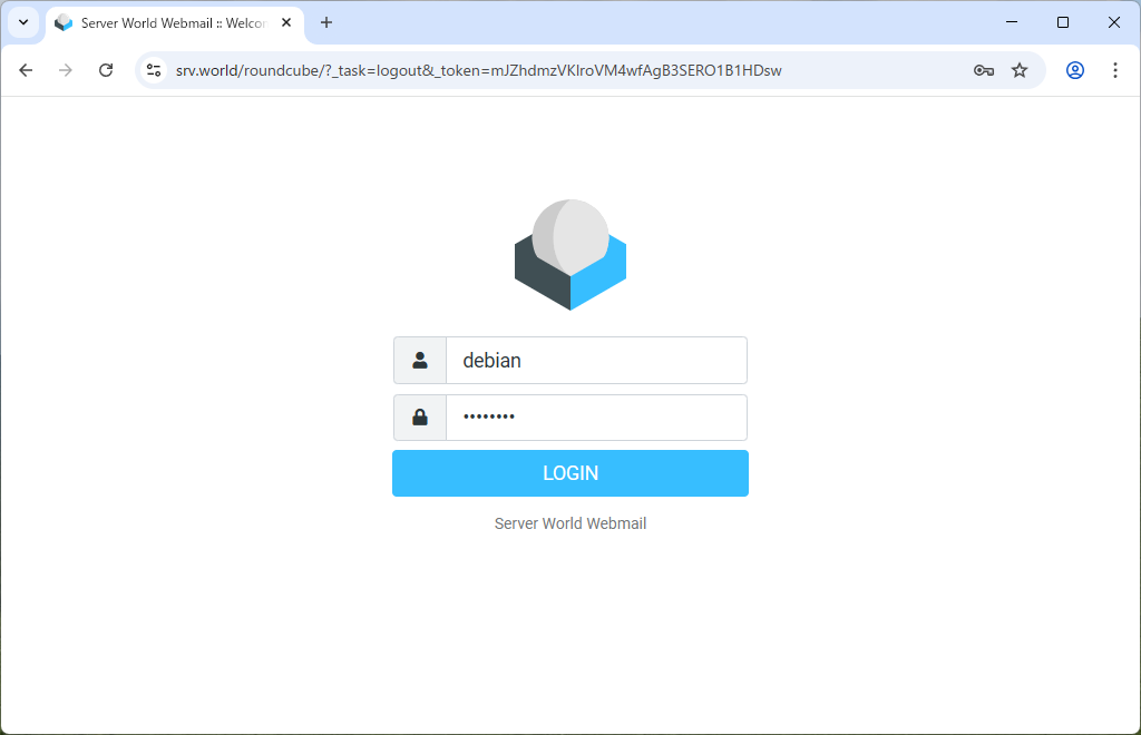 Debian 13 trixie : Apache2 : Web Mail : RoundCube : Server World