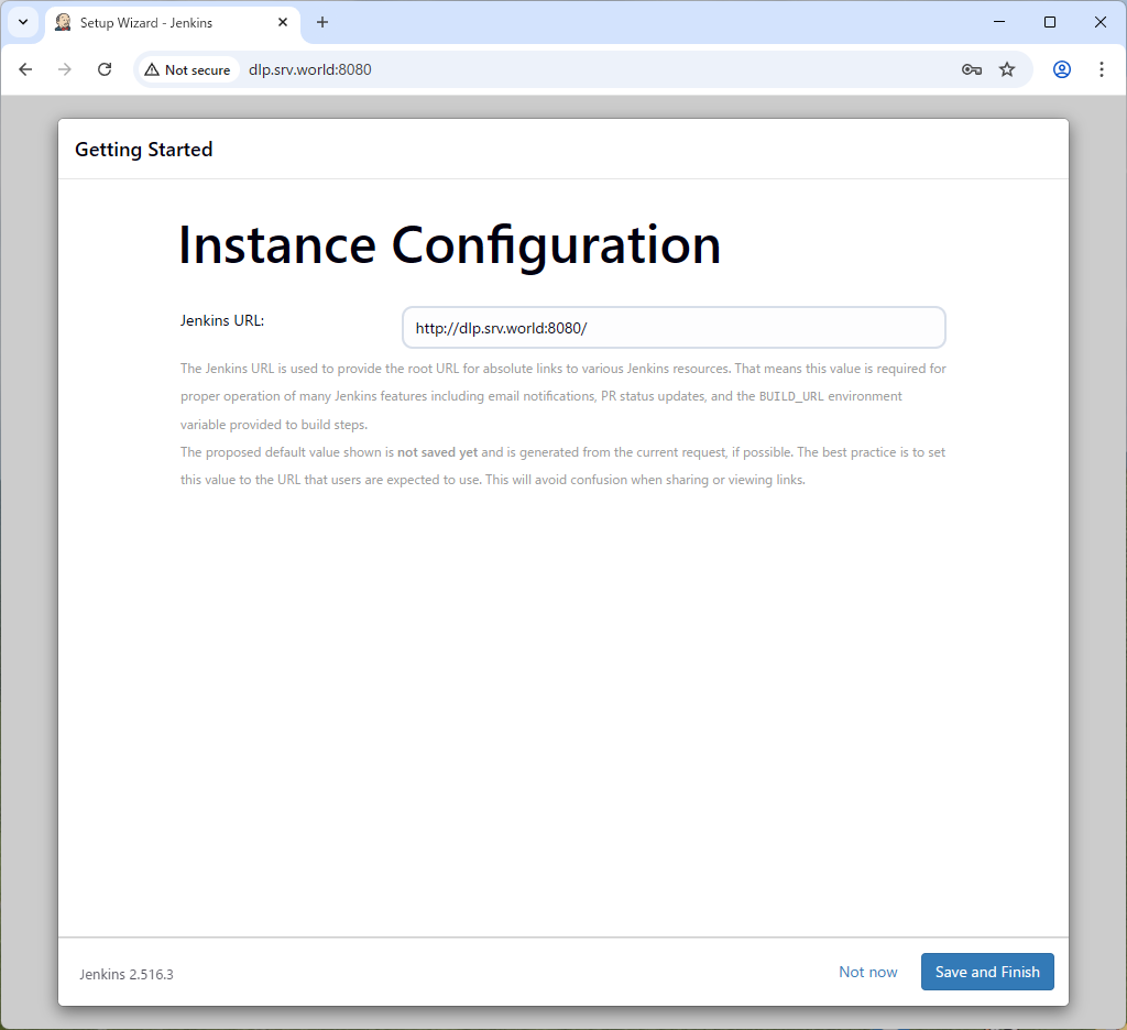 Debian 13 trixie : Jenkins : Install : Server World