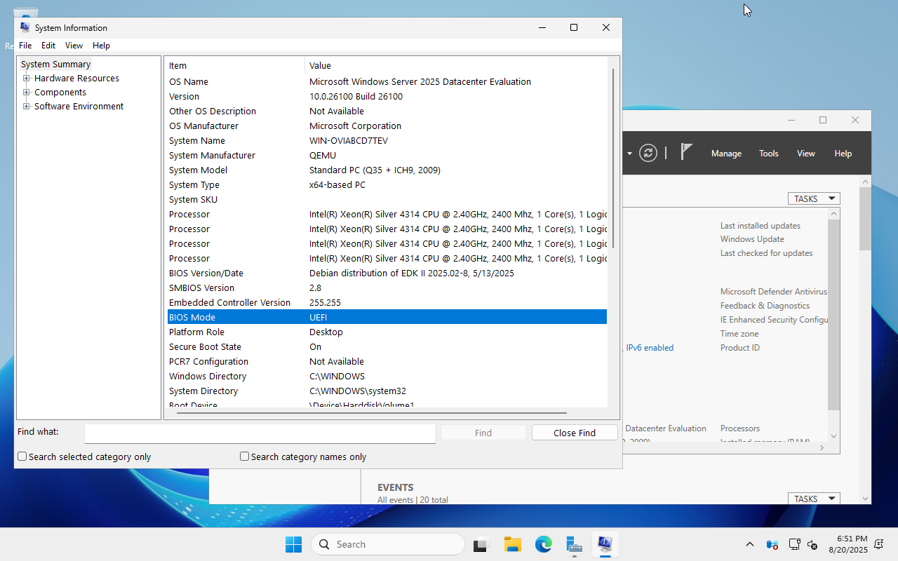 Debian 13 trixie : KVM : UEFI boot for VM : Server World