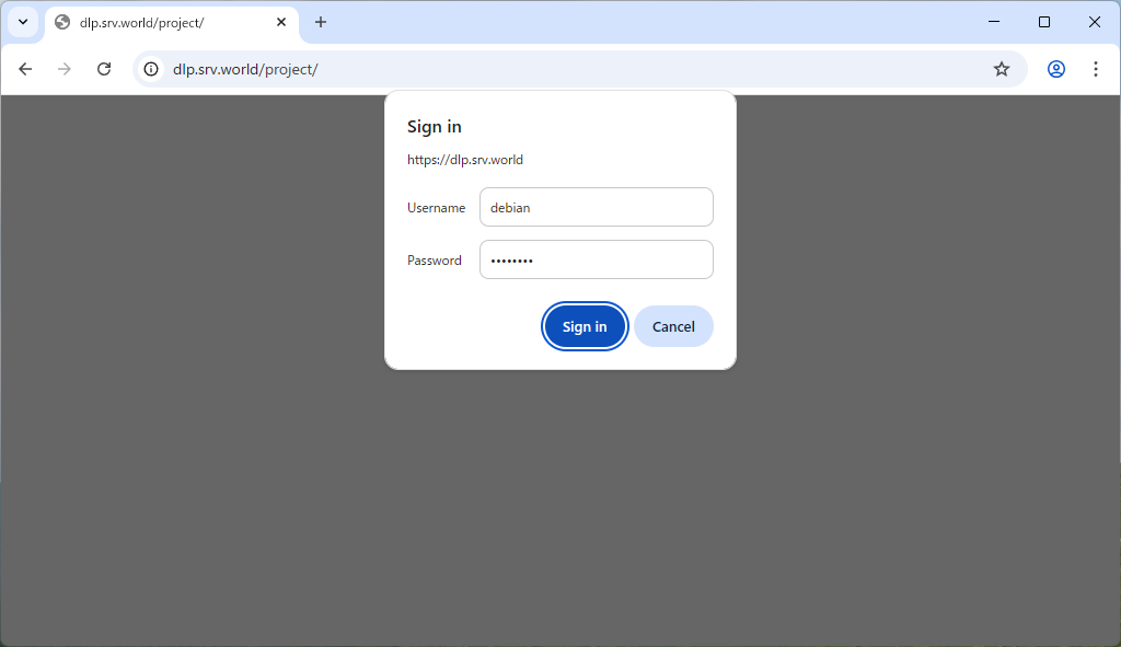 Debian 13 trixie : Subversion : HTTP Access to Repositories : Server World