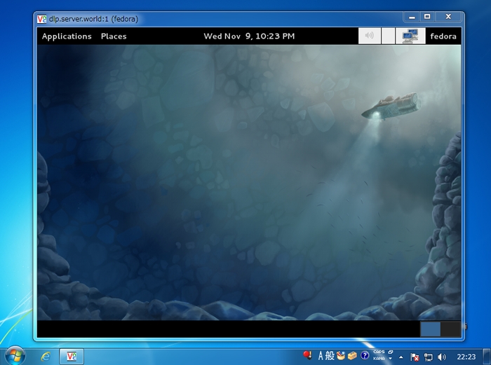 Fedora 16 - Desktop Environment - Install VNC Server : Server World