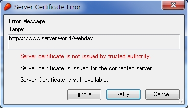 Fedora 19 - WEB Server - Configure WebDAV : Server World