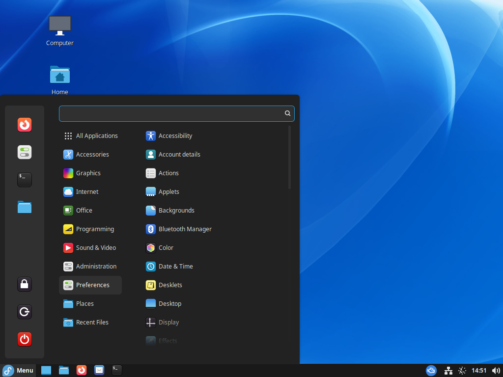 Fedora 43 : Cinnamon Desktop : Server World