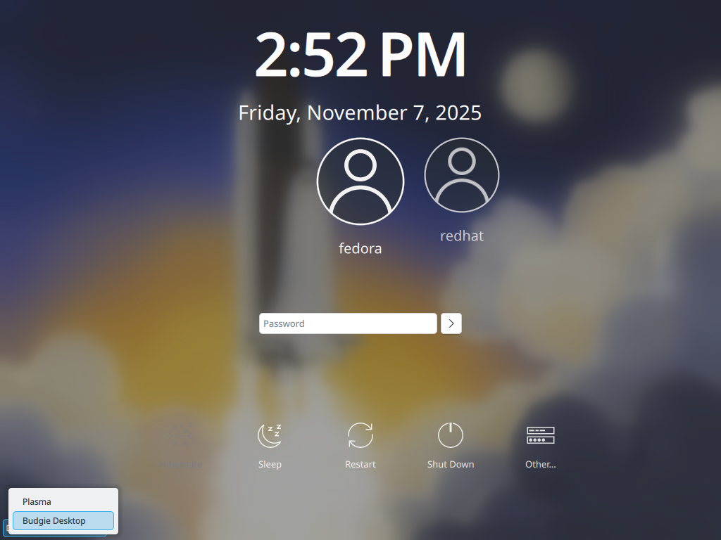 Fedora 43 : Budgie Desktop : Server World