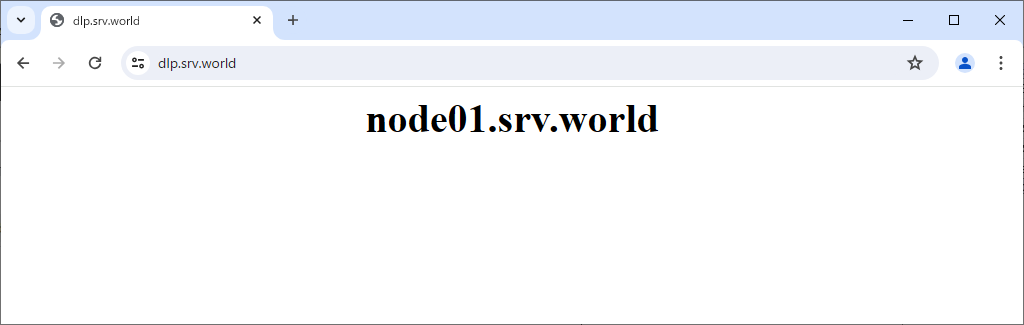 Fedora 43 : HAProxy : SSL/TLS Setting : Server World