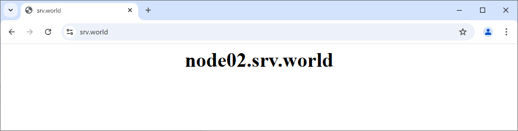 Fedora 43 : Nginx : Load Balancing : Server World