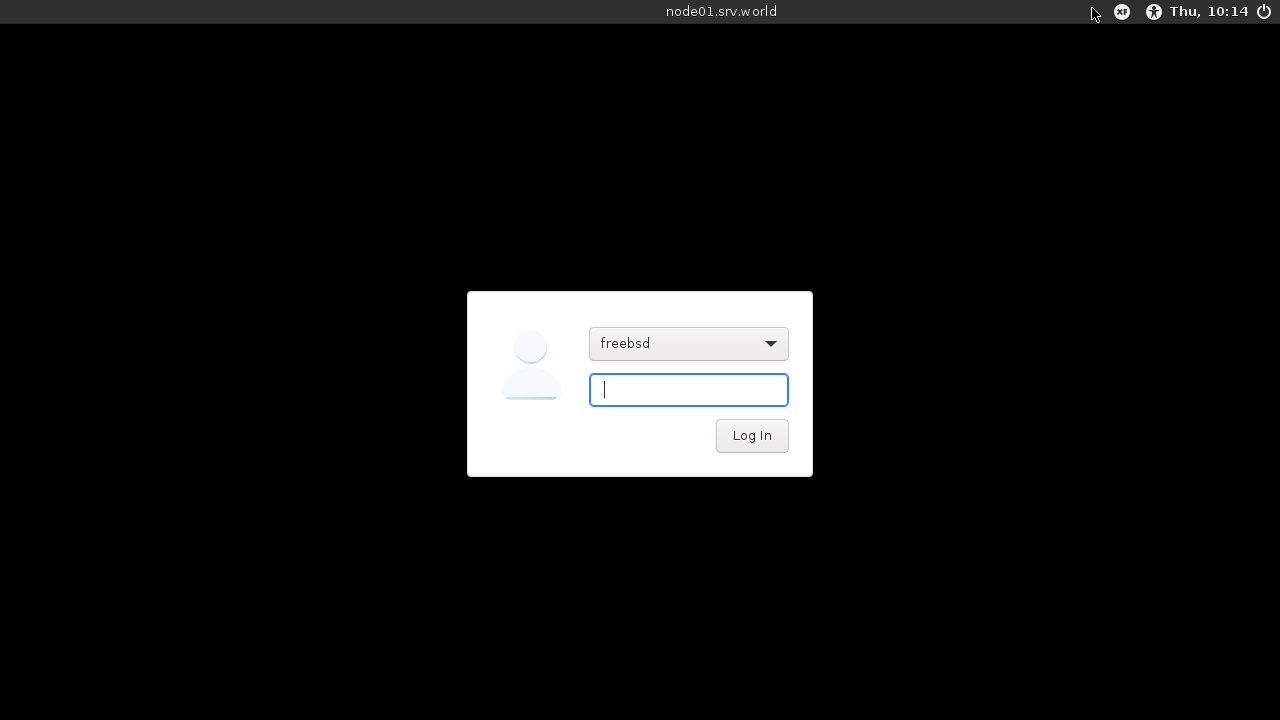 FreeBSD 15 : Xfce Desktop : Server World