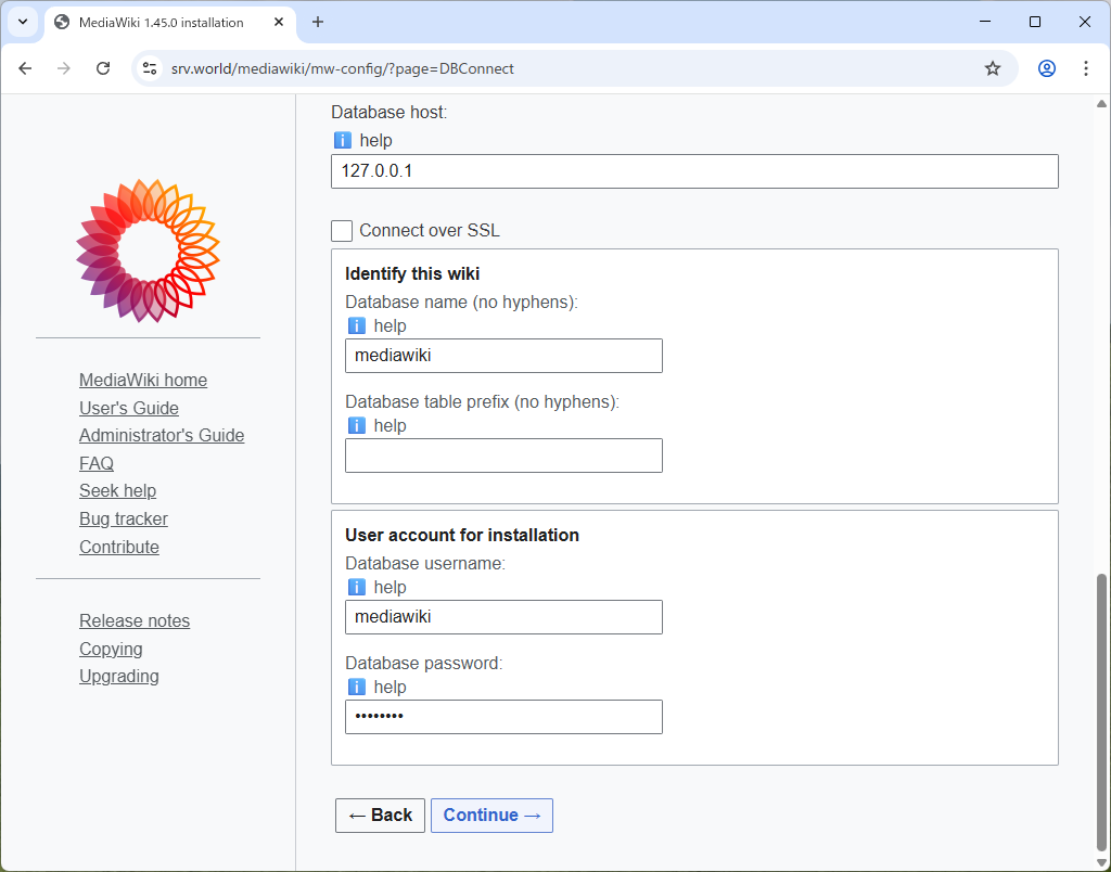 FreeBSD 15 : Apache httpd : Wiki System : MediaWiki : Server World