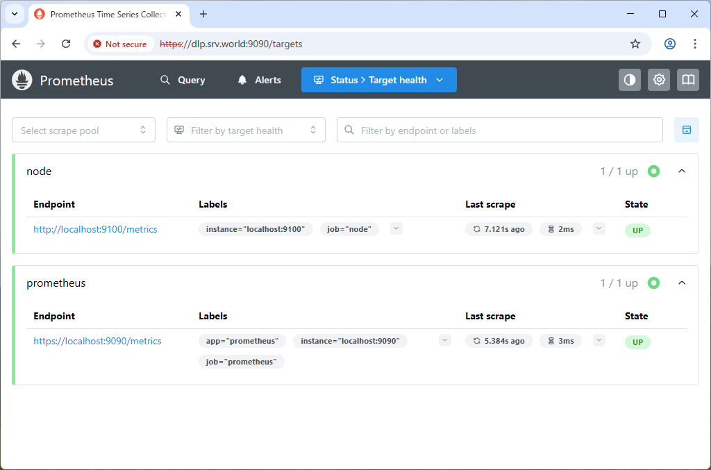 FreeBSD 15 : Prometheus : Enable Auth and HTTPS : Server World