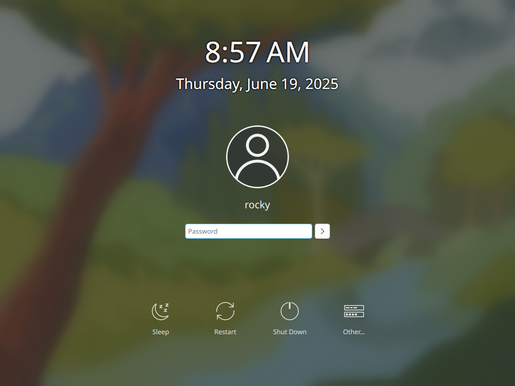 Rocky Linux 10 : KDE Desktop : Server World