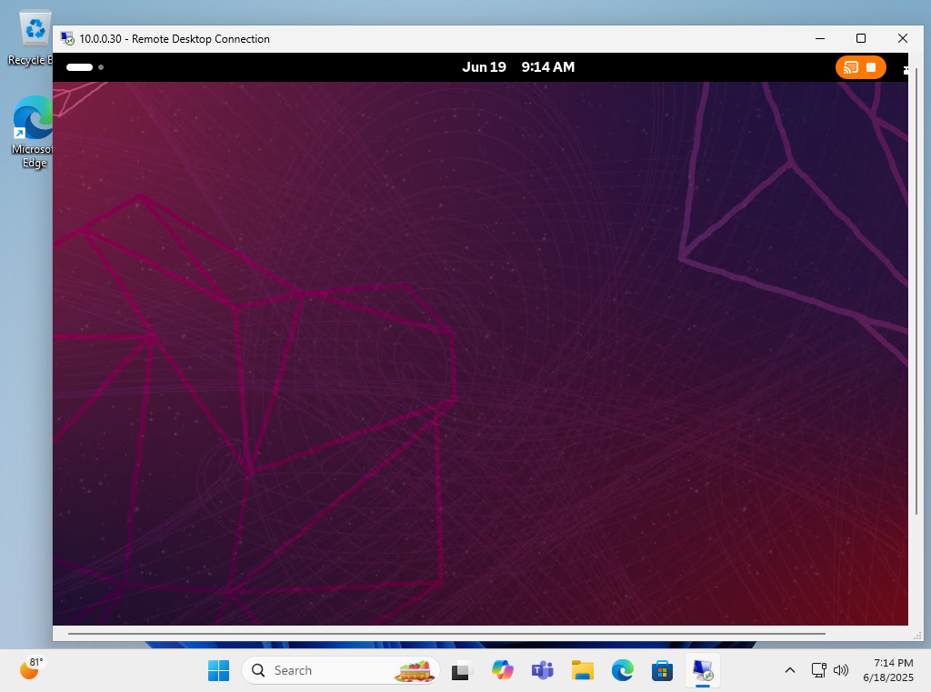 Rocky Linux 10 : GNOME Remote Desktop : Server World