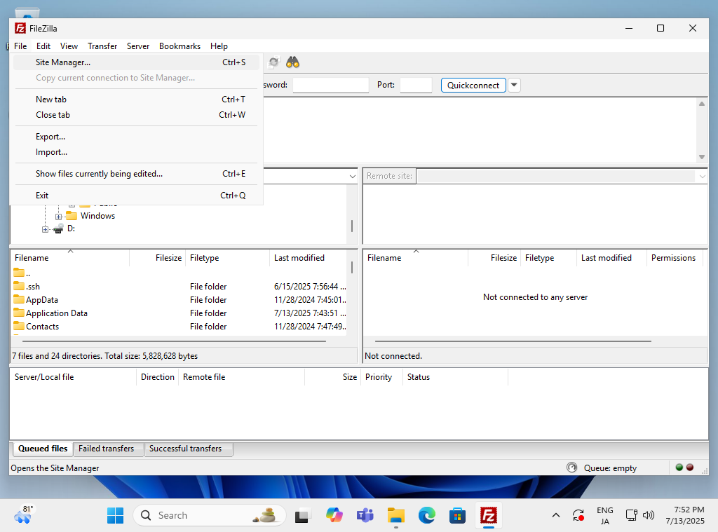 Rocky Linux 10 : ProFTPD over SSL/TLS : Server World