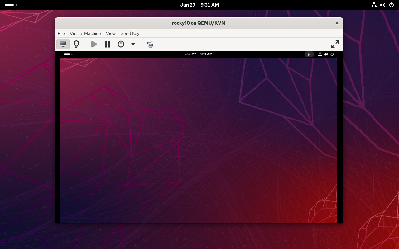 Rocky Linux 10 : KVM : Create Virtual Machine (GUI) : Server World