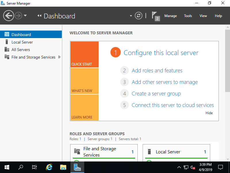 Windows Server 2019 NFS Server Install Server World
