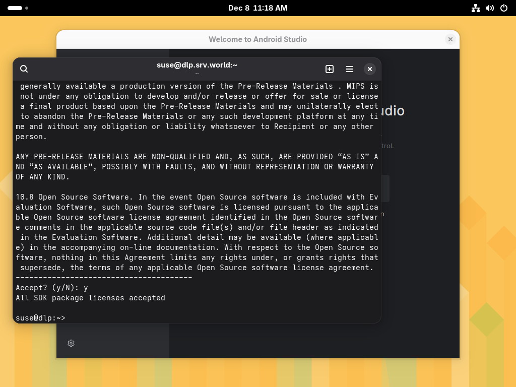 openSUSE Leap 16 : Install Flutter : Server World