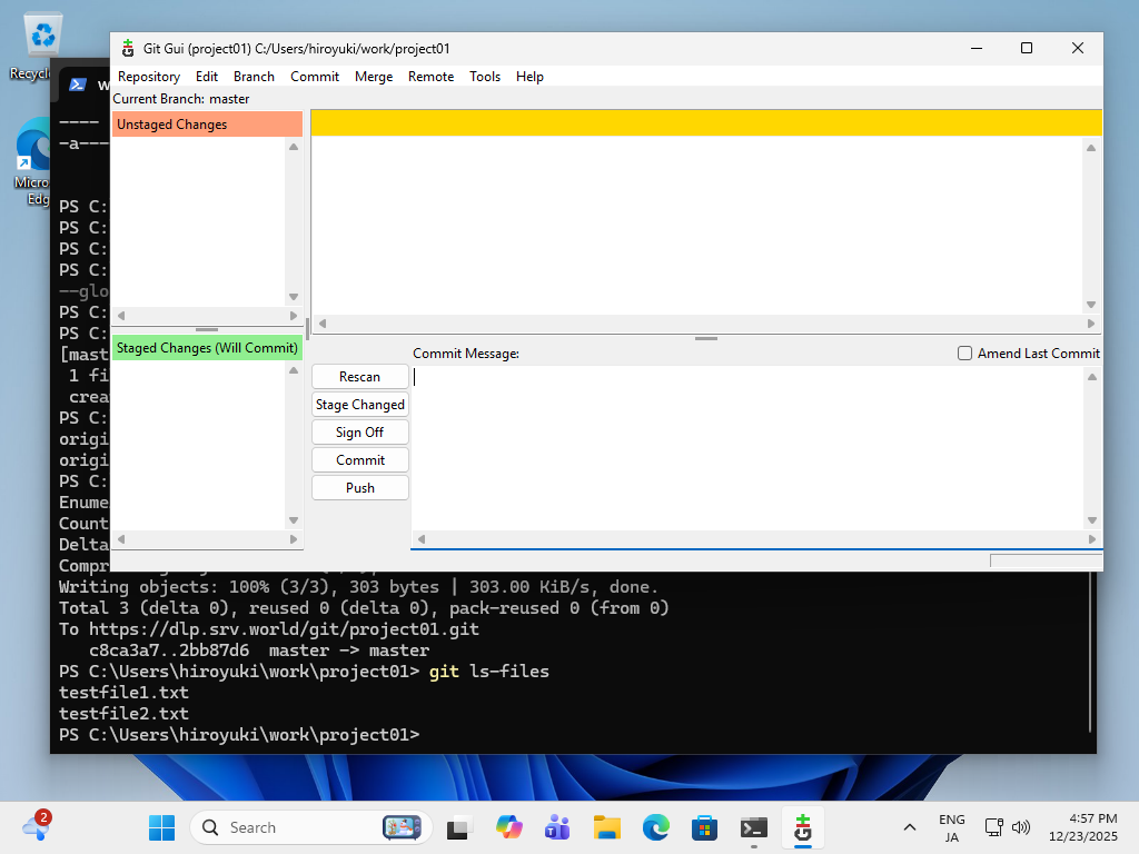 openSUSE Leap 16 : Git : Install Git for Windows : Server World