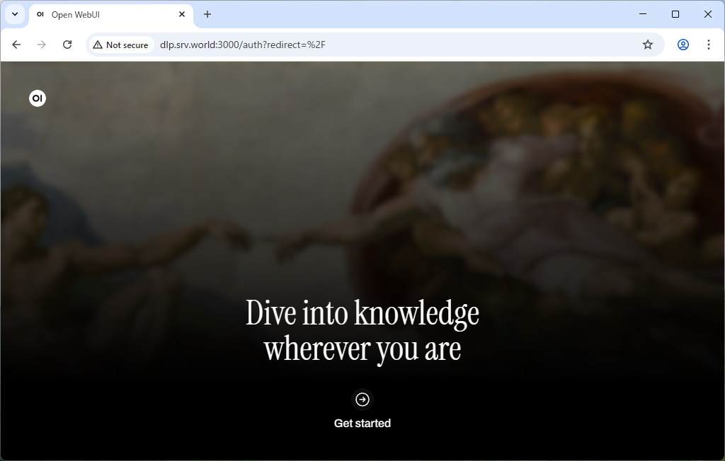 openSUSE Leap 16 : Install Open WebUI : Server World