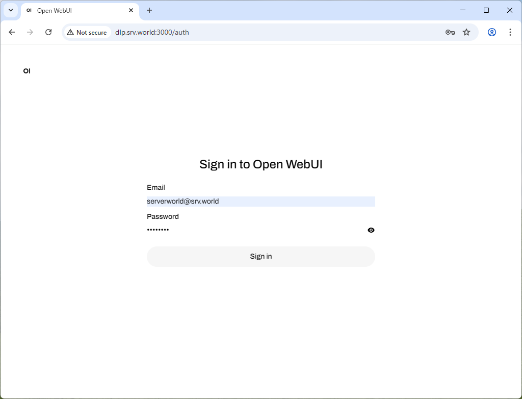 openSUSE Leap 16 : Install Open WebUI : Server World