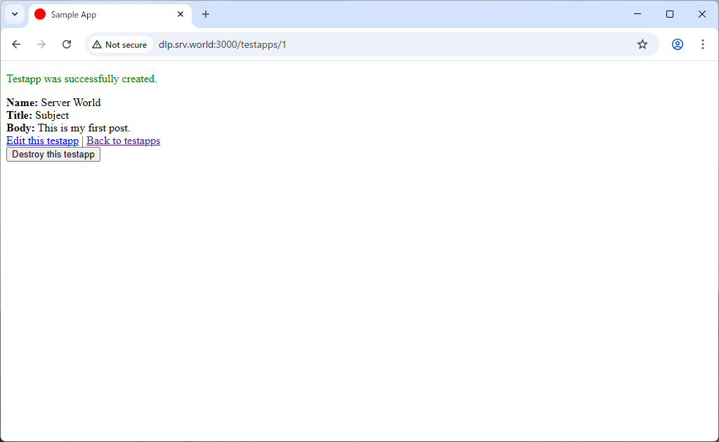 openSUSE Leap 16 : Install Ruby on Rails 8 : Server World